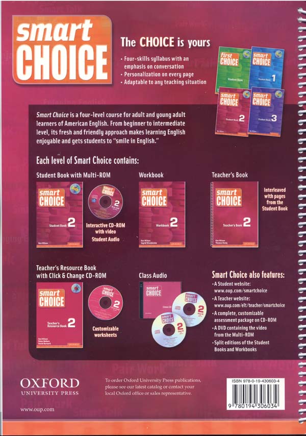 Smart Choice 2 Teacher's Book