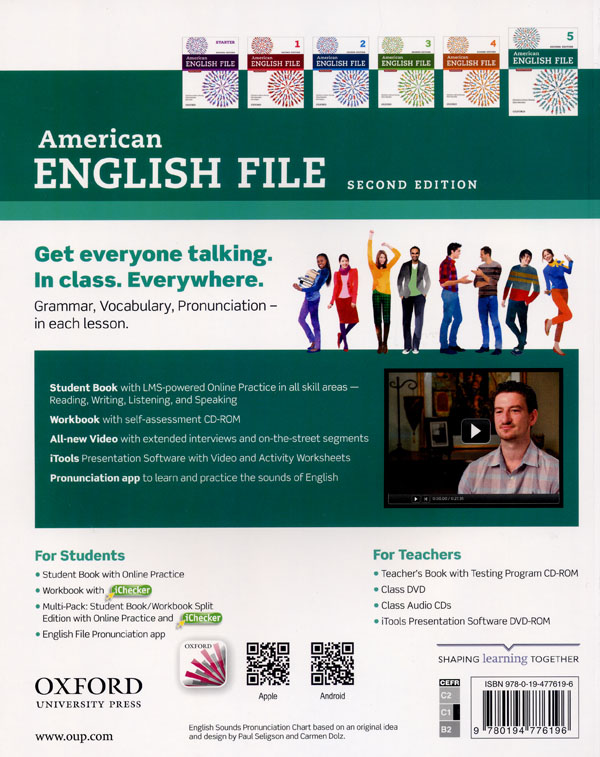 American English File (2E) 5 SB wOnline Practice