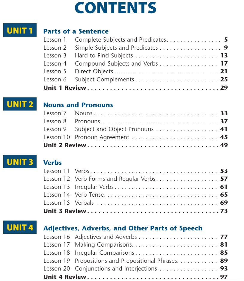 Grammar Workshop Tools for Writing Teal (G-6) Student Book