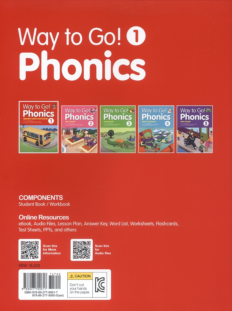 Way to Go! Phonics 1 Alphabet Letters and Sounds