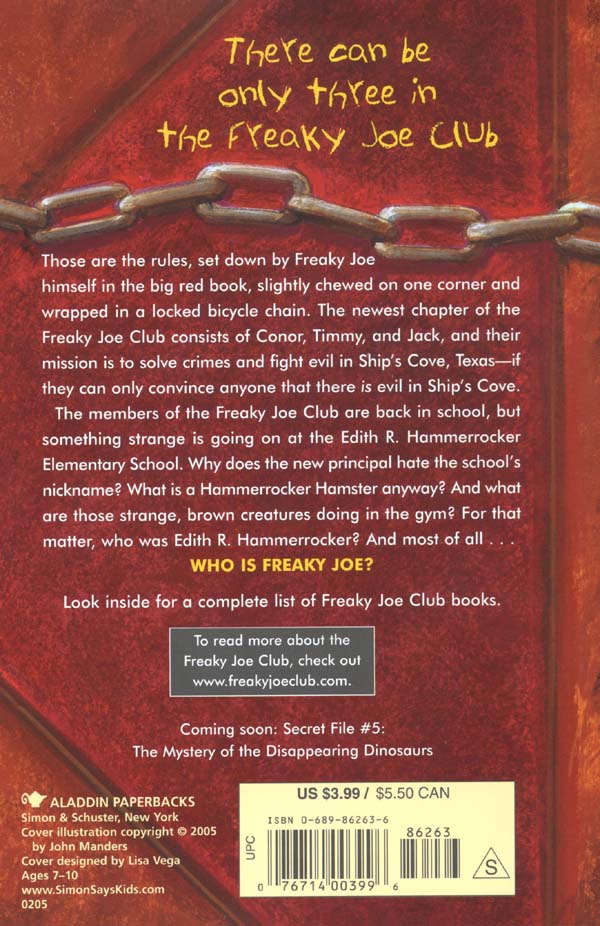 The Freaky Joe Club 4 The Case of the Psychic Hamster