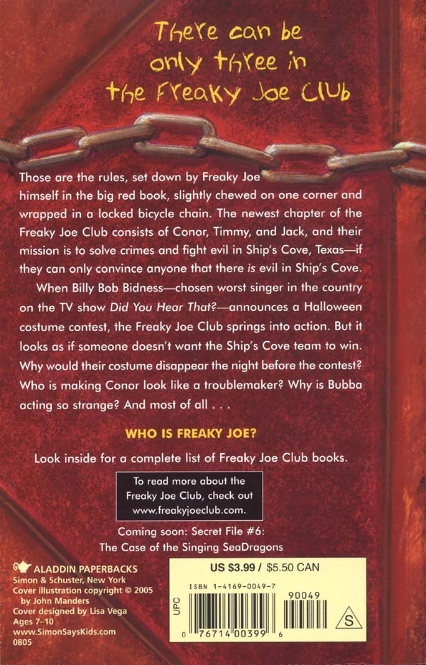 The Freaky Joe Club 5 The Mystery of the Disappearing Dinosaurs