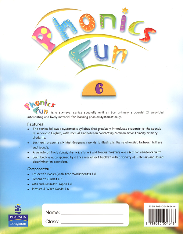Phonics Fun 6 SB with Worksheets