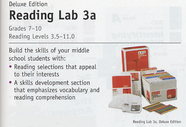 SRA Reading Labs 3a Deluxe Edition complete